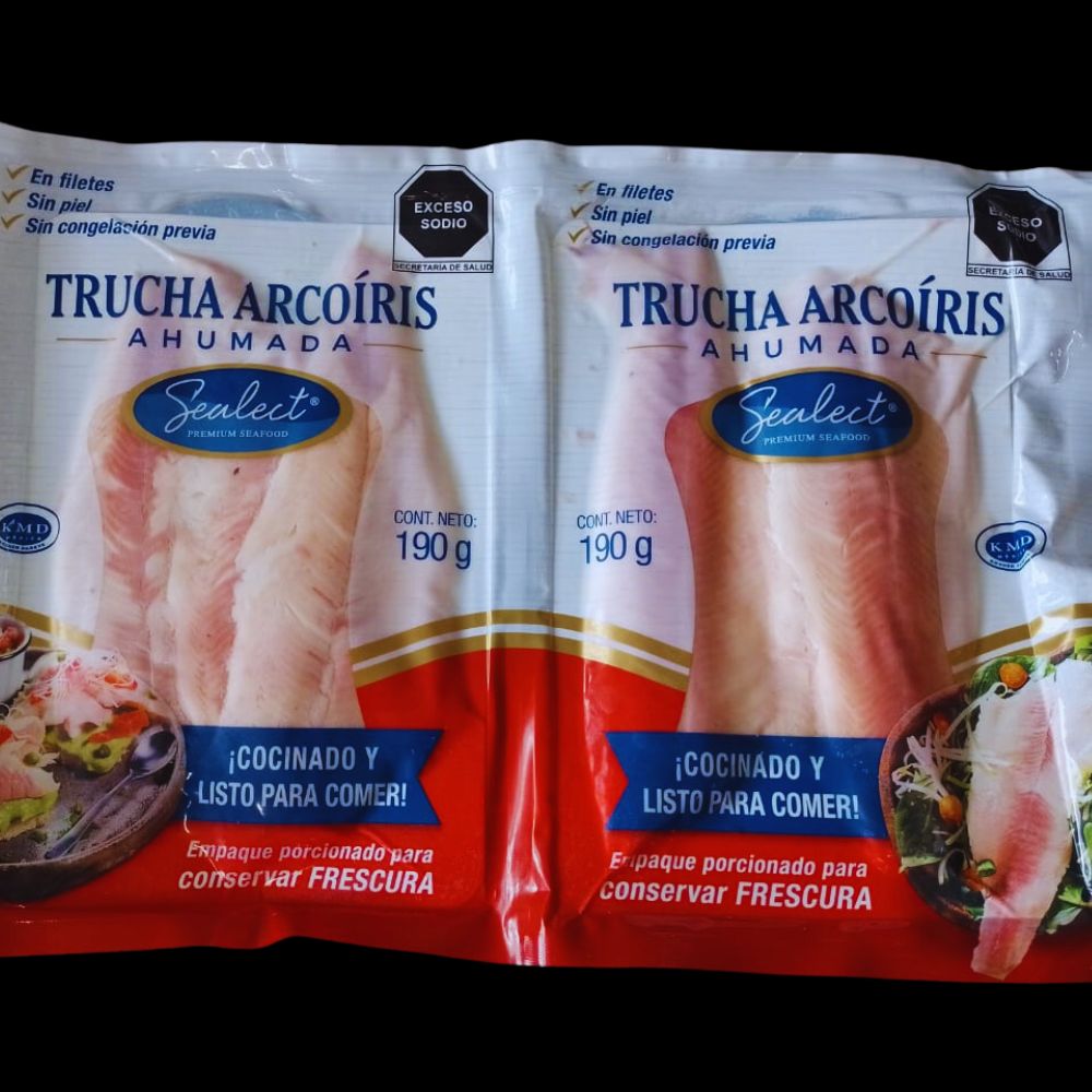 Trucha Ahumada Arcoiris Sealect KMD 380gr – Kosher House